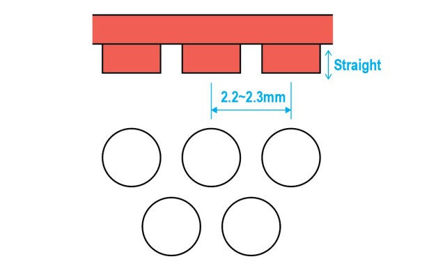 Three typical pimple geometires of ‘New Generation’ tension rubbers ...