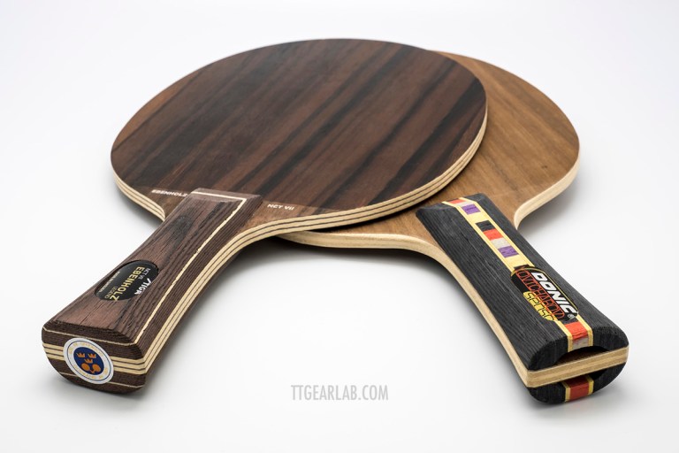 Tibhar Samsonov Force Pro Black Edition vs. some 7-ply wood blades ...