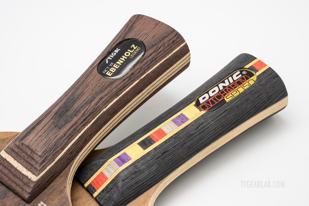 Tibhar Samsonov Force Pro Black Edition vs. some 7-ply wood blades ...