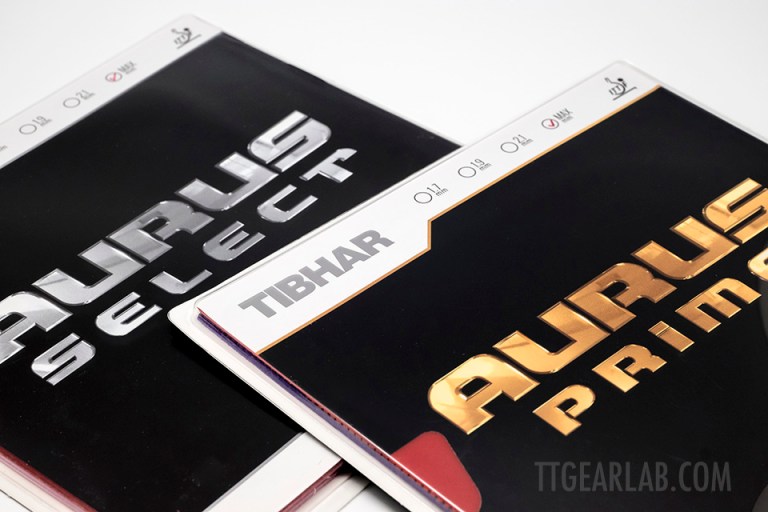 Tibhar Aurus Prime & Aurus Select [Field Test Report] – TTGearLab