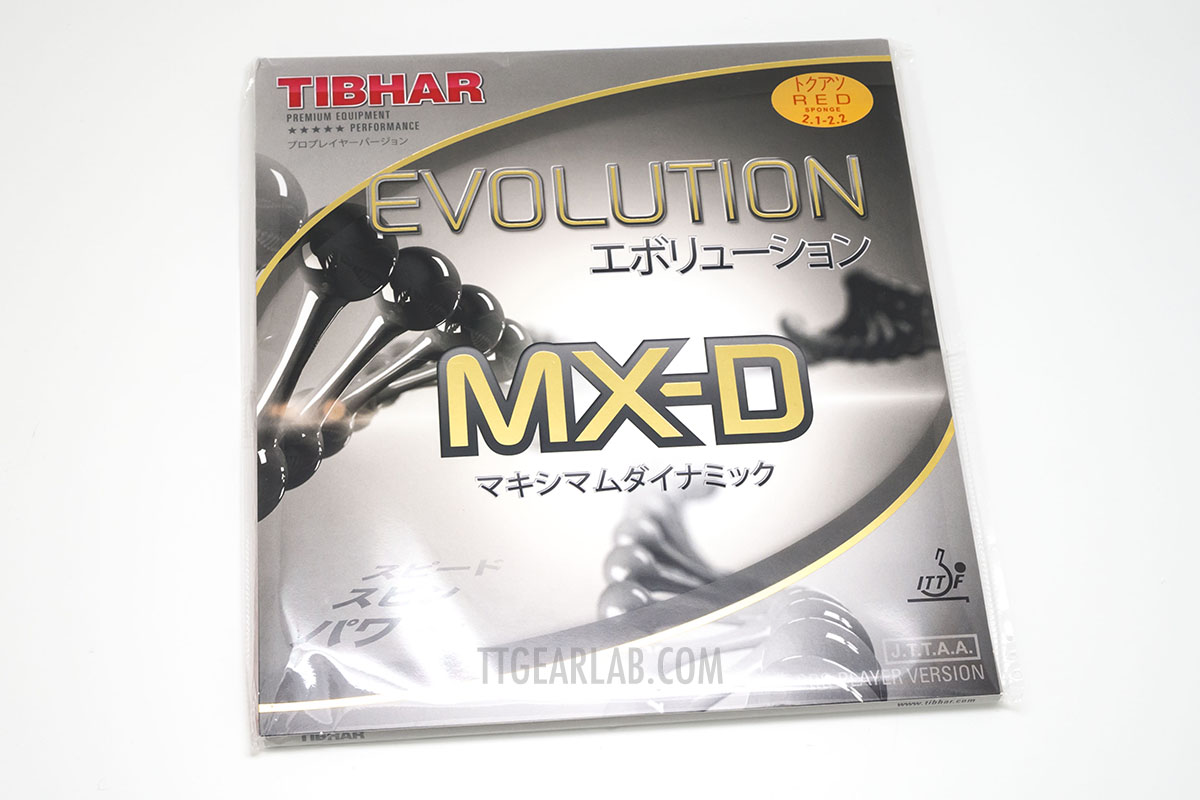 Tibhar Evolution MX-D [Photos & Information] – TTGearLab