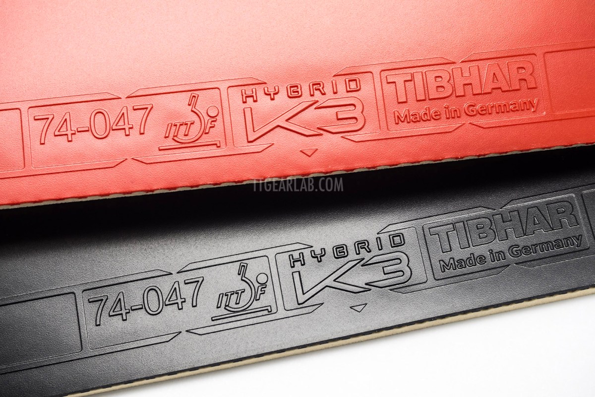 Tibhar Hybrid K3 [Photos & Information] – TTGearLab
