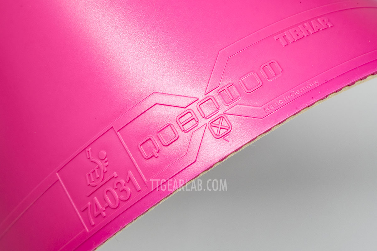 Tibhar Quantum X Pro Pink & Blue [Photos & Information] – TTGearLab