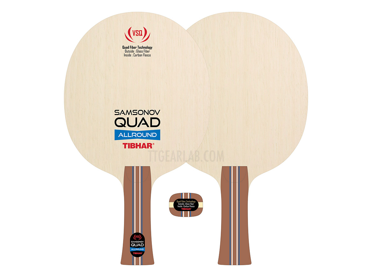 Tibhar Samsonov Quad series [TTGearLab Works] – TTGearLab