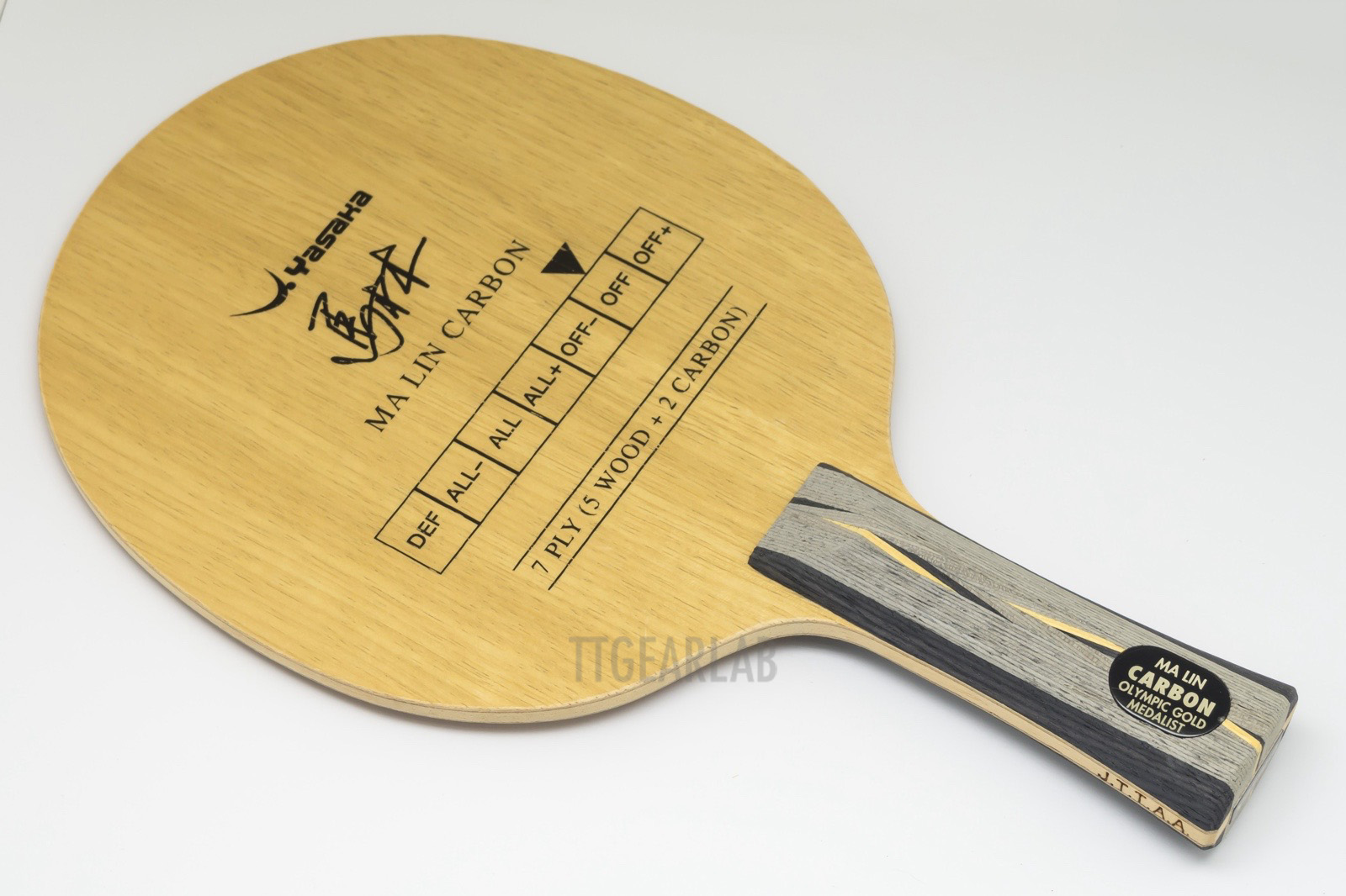 Yasaka Ma Lin Carbon [Photos & Information] – TTGearLab