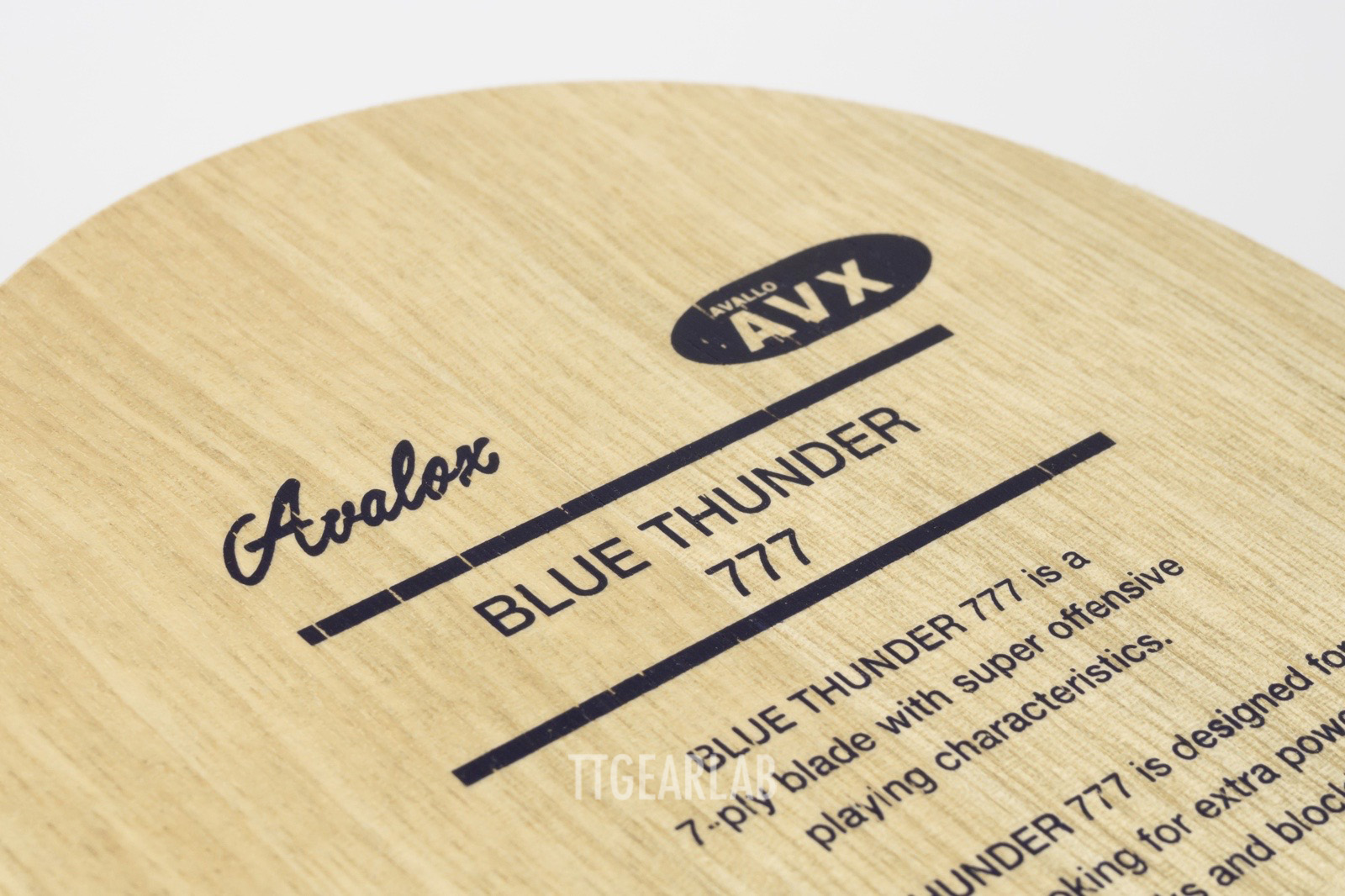 Avalox Blue Thunder 777 [Photos & Information] – TTGearLab