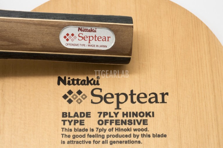 Nittaku Septear [Photos & Information] – TTGearLab
