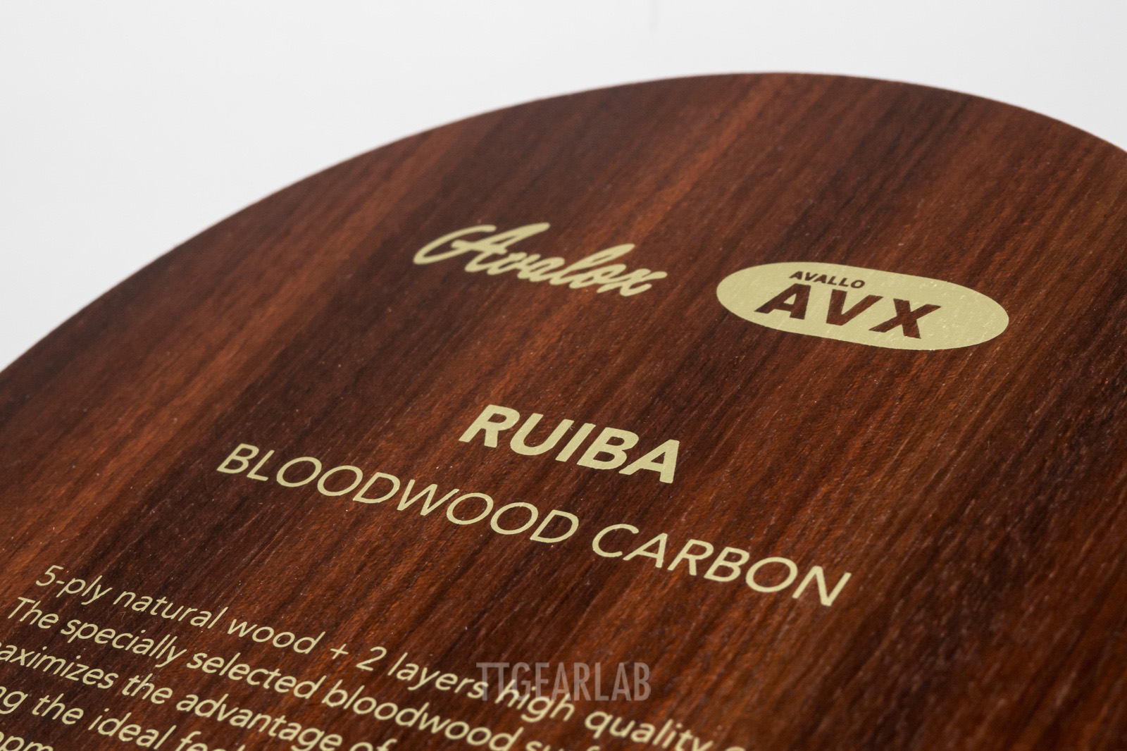 Avalox Ruiba Bloodwood Carbon [Photos & Information] – TTGearLab