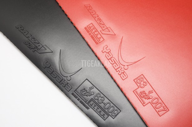 Yasaka Rakza 7 & Rakza 7 soft [Photos & Information] – TTGearLab