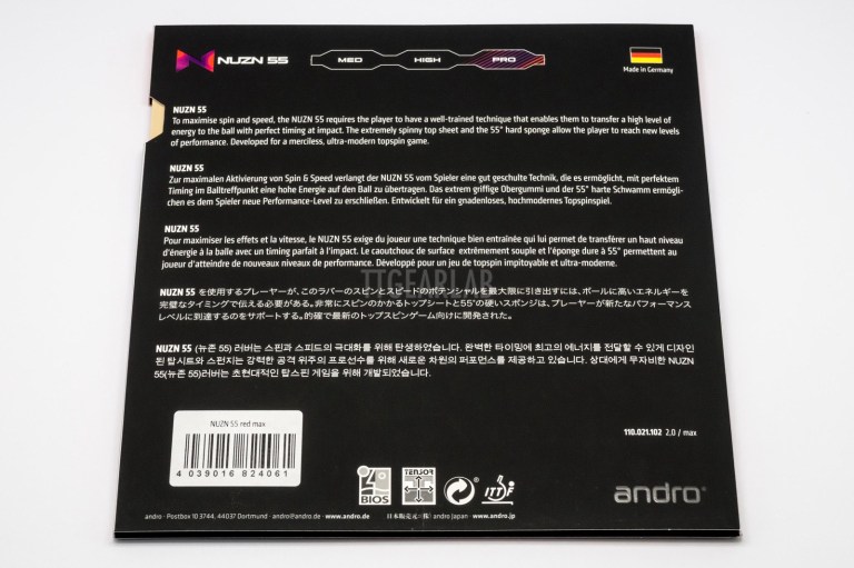 andro NUZN 55 & NUZN 50 [Photos & Information] – TTGearLab