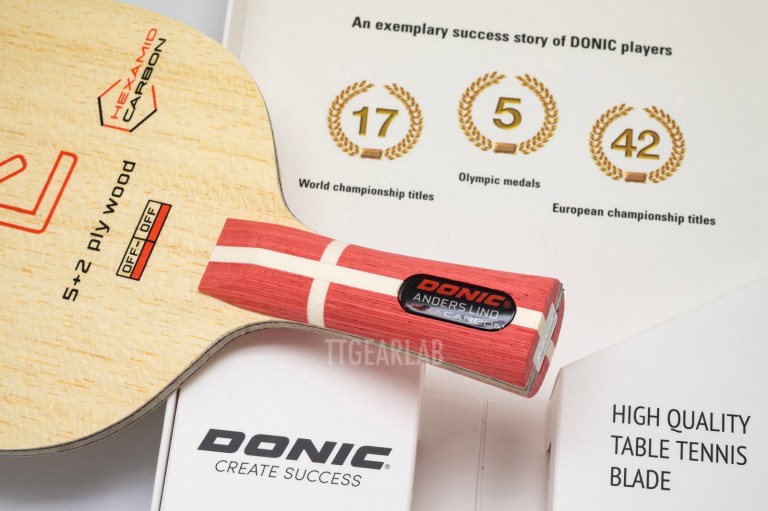 Donic Anders Lind HexaCarbon [Photos & Information] – TTGearLab